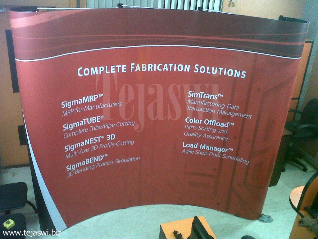 Portable Magnetic Backdrop Gallery - Magnetic Popup Gallery, Magnetic ...