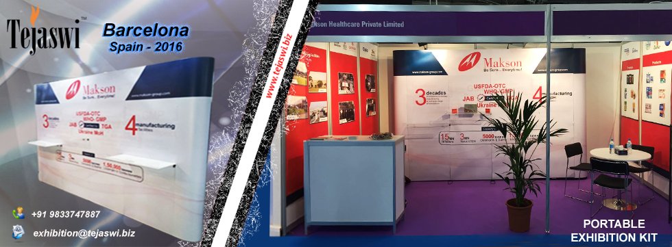 Portable Expo Kit Barcelona Spain